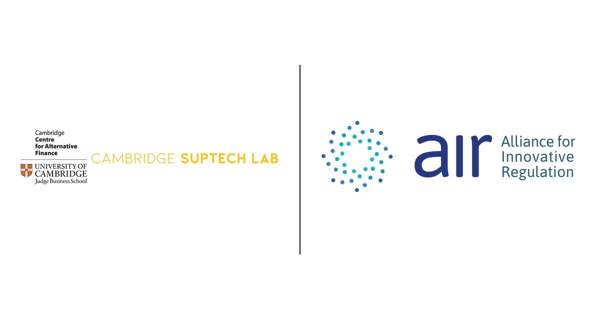 AIR and Cambridge SupTech Lab Announce Virtual Hackathon Exploring ...